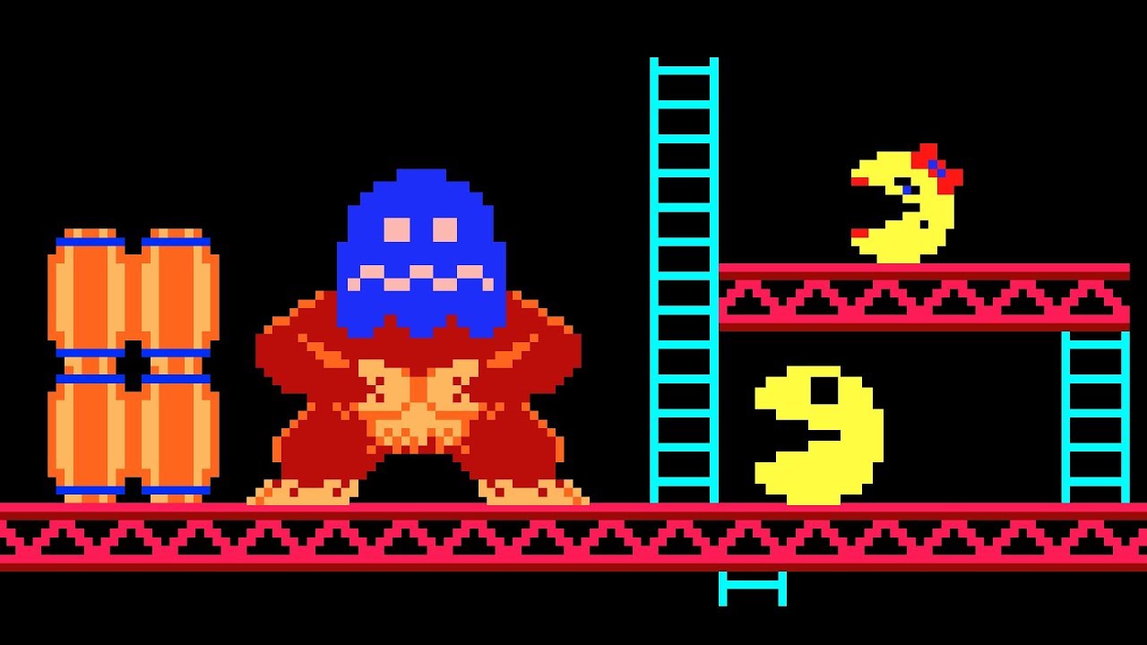 Pacman vs Donkey Kong - LokmanVideo