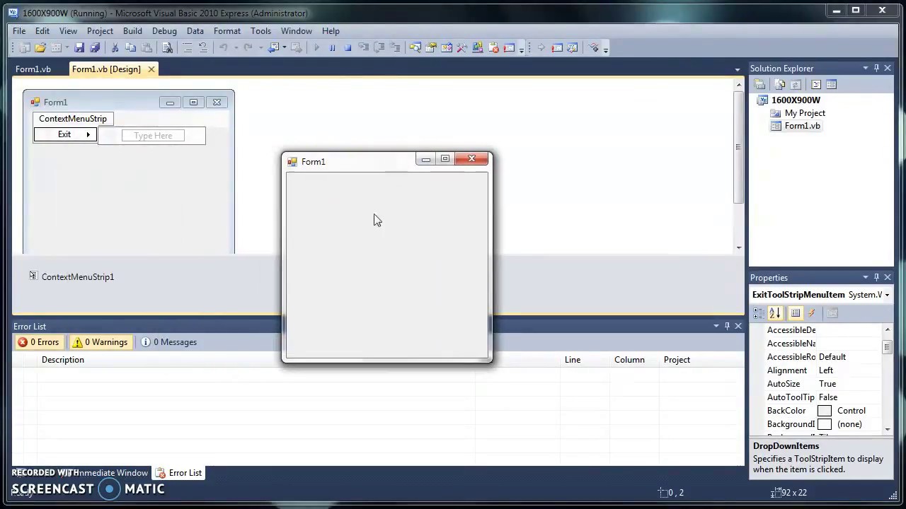 Build scale visual basic 2010 [ 1600X900W ]