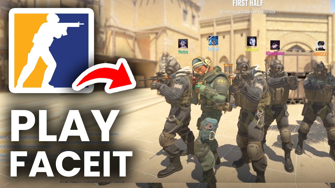 How To Play CS2 Faceit - Step By Step