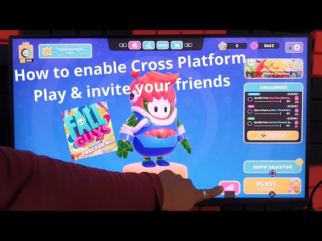 Can you play split screen on Fall Guys on PS5 and Xbox Series X?