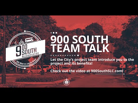 Project Overview: 900 South Reconstruction
