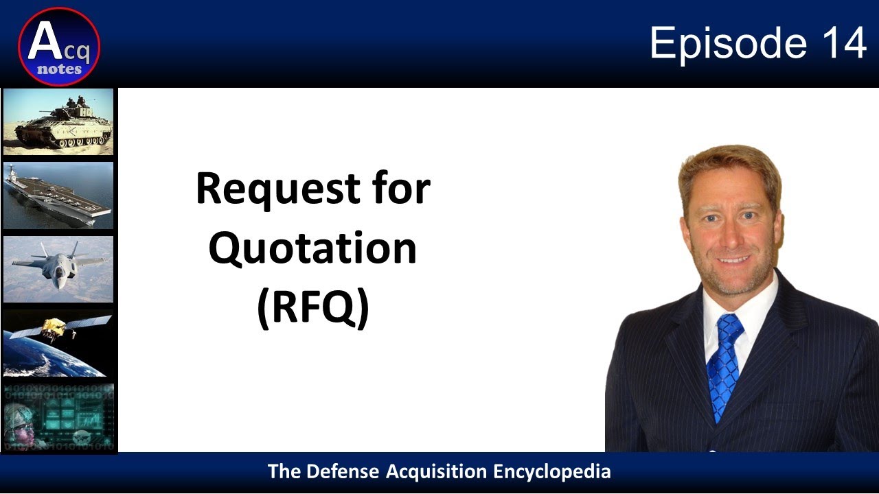 Episode 14: What is the Request for Quotation (RFQ)