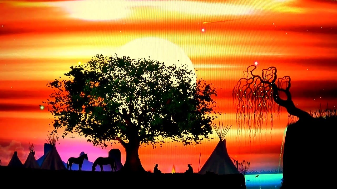 Silhouette Native Wallpaper