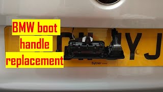 BMW Trunk Release Switch Failure (2009-2019): Why the Button Stops ...
