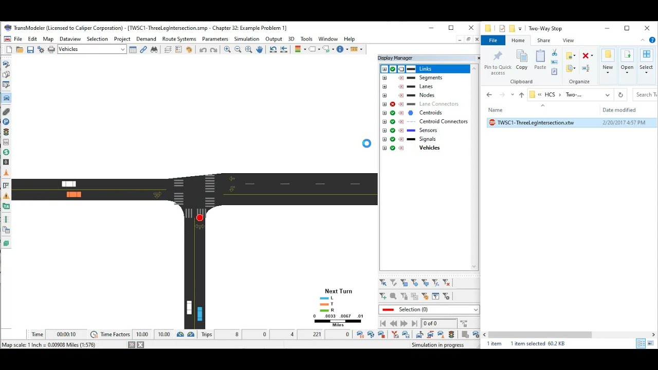 TransModeler 6.0: HCS