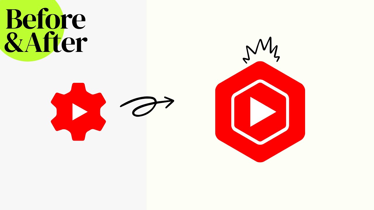 Why YouTube changed its logo!