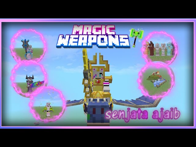 Magic Weapons Addon Minecraft. Bisa Pedang Petir Minecraft Mod