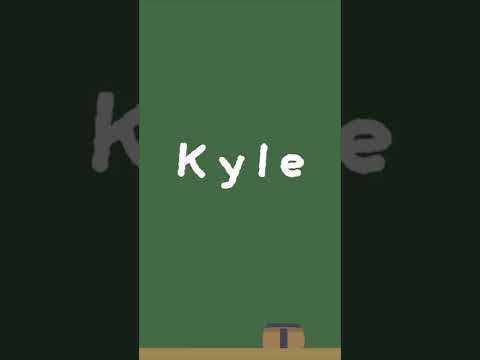How to write Your Name in Japanese katakana. "Kyle" #shorts