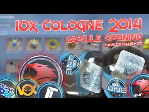 Steam Community :: Video :: I OPENED 10X COLOGNE 2014 STICKER CAPSULES!