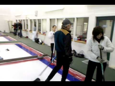 Curling in Sherwood Park, Alberta