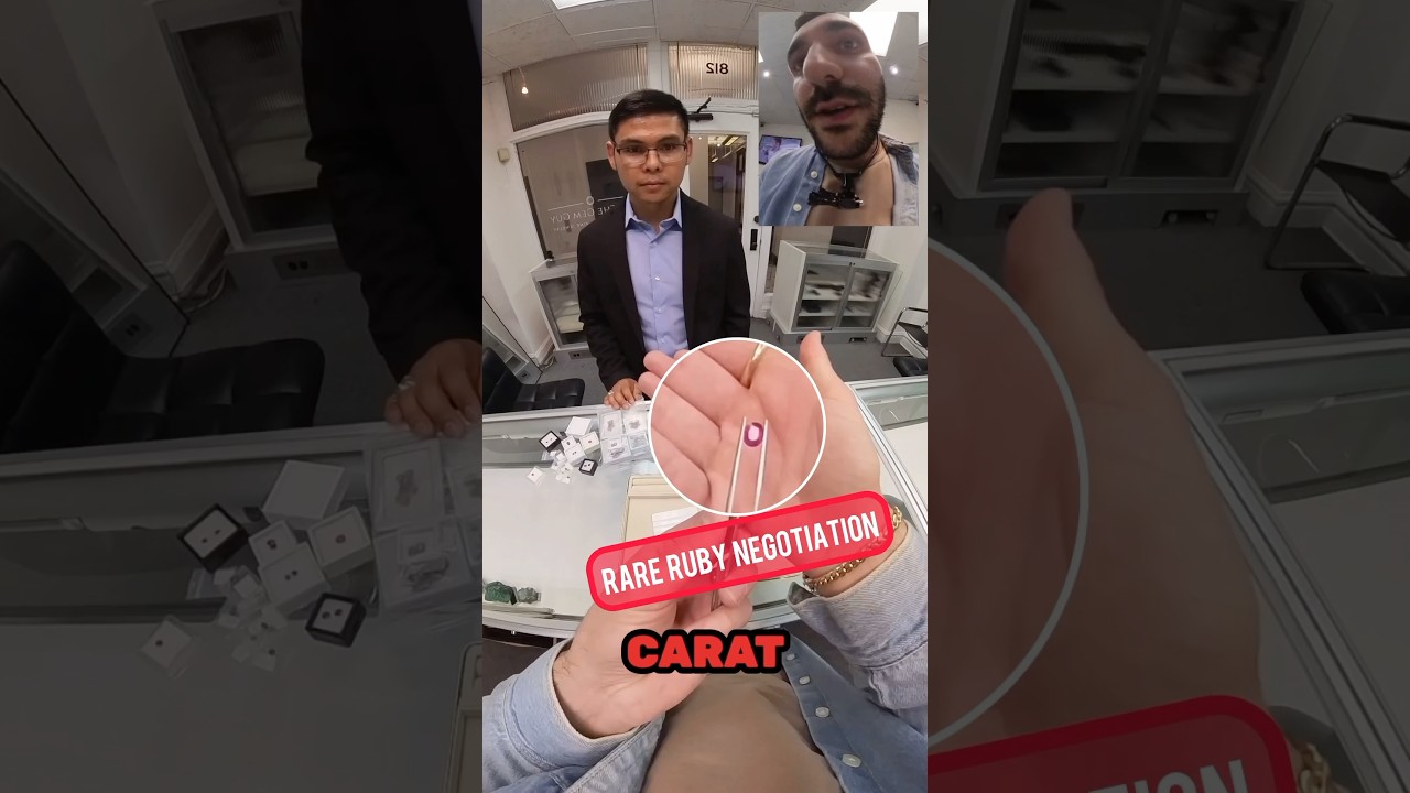 Found a Rare Ruby! Will the price be right?!