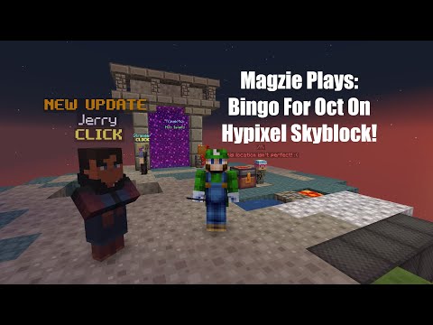 End Bingo Review For Oct 2024: EP:398 Magzie's Hypixel Skyblock Playthrough!