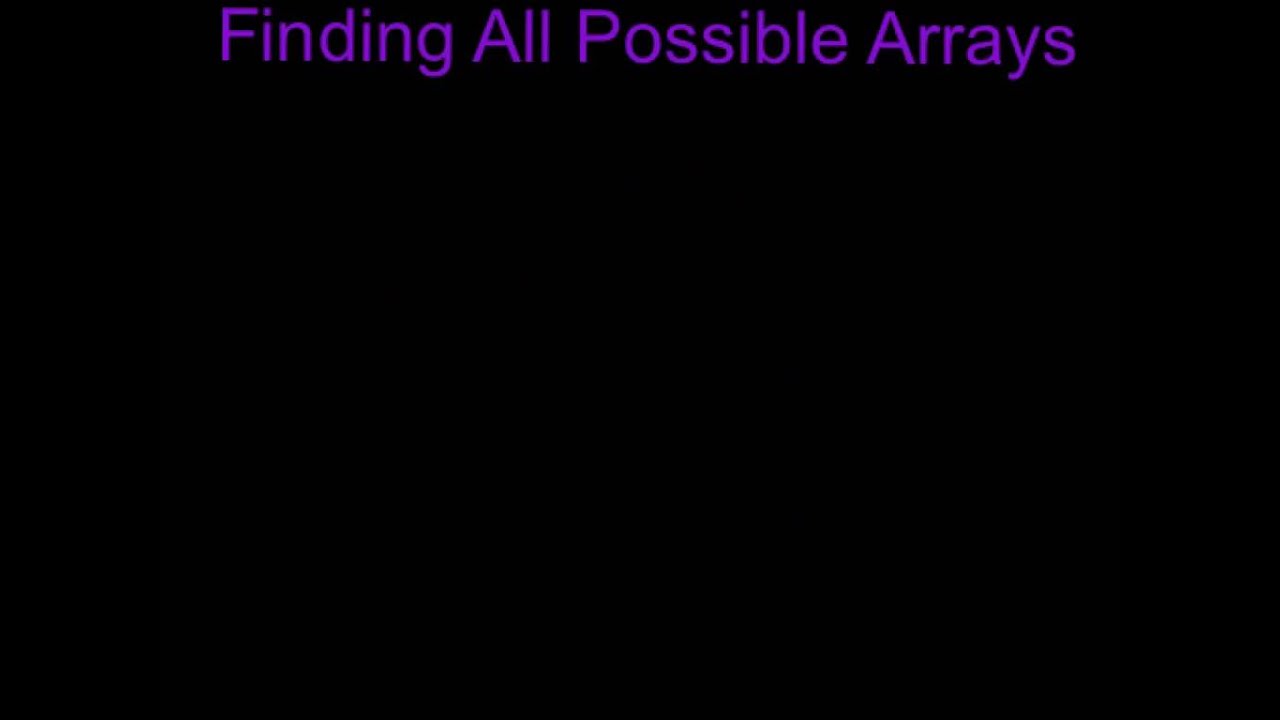 Rectangular Arrays