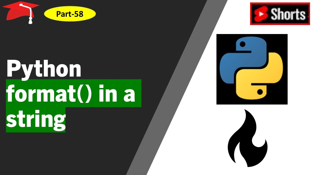 Python: format() in string (part2)   #shorts