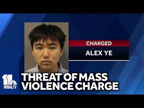 Rockville, Maryland’s Alex Ye charged with threats of mass violence ...