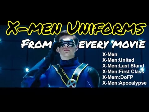 X-Men: Apocalypse | X-Men Uniforms from Every Movie