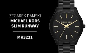 Michael Kors MK3221 - Slim Runway Watch • Watchard.com
