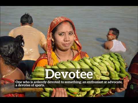 What is Devotee? | How to Say Devotee in English? | How Does Devotee Look?