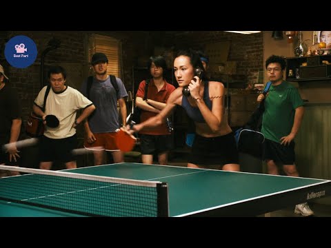 Balls of Fury (2007) - Wong introduces Randy to Maggie | Best Part | Maggie versus four men