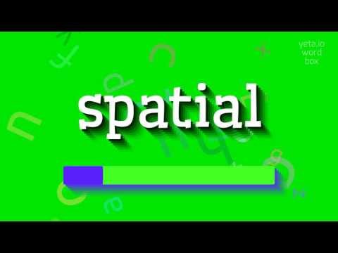 How to say "spatial"! (High Quality Voices)