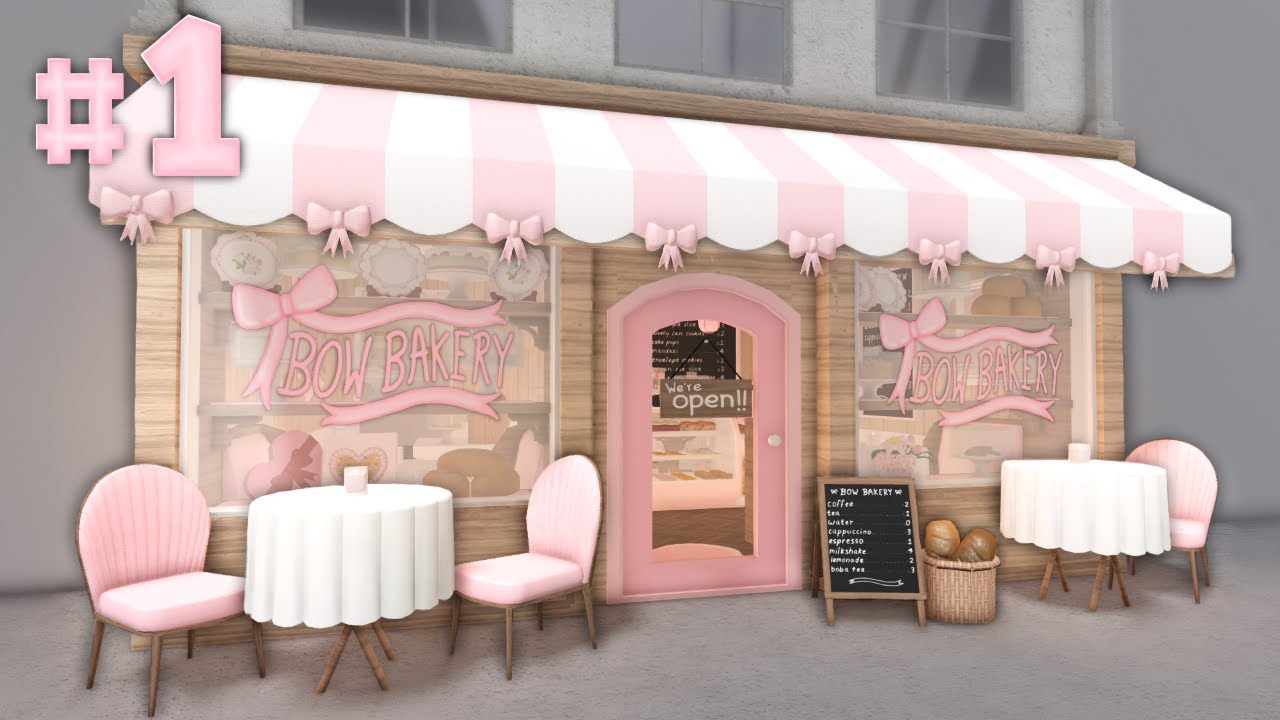 i built a BAKERY in bloxburg