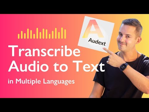 How To Convert Audio To Text App 2021 | Phil Pallen