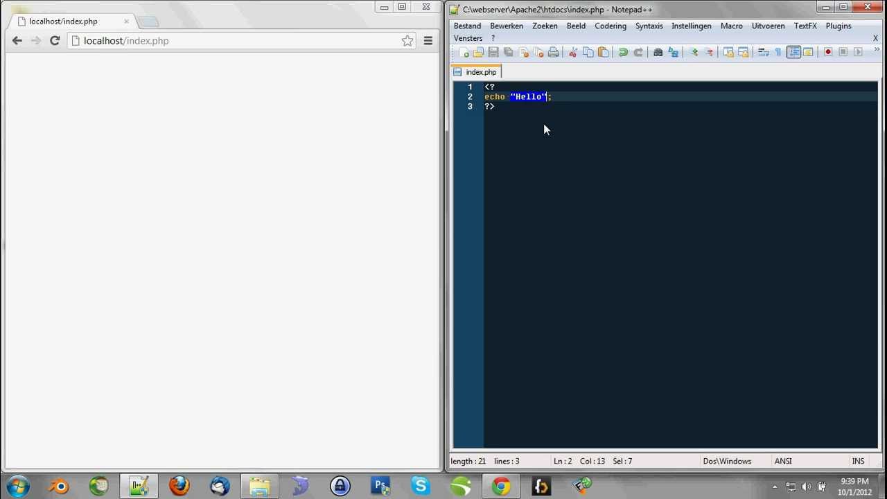 Learning PHP 2 - Introduction (part 1)