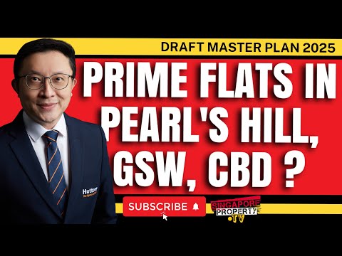URA Draft Masterplan 2025 - Prime Flats in Pearl's Hill, Marina South, Turf Club and Mount Pleasant?