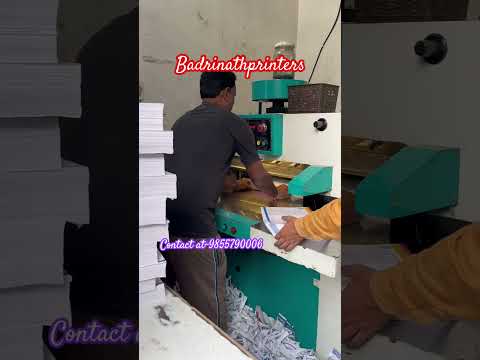 Book Making|26 Nov|#machine #badrinathprinters5132 #bookbinding #ludhiana #machine