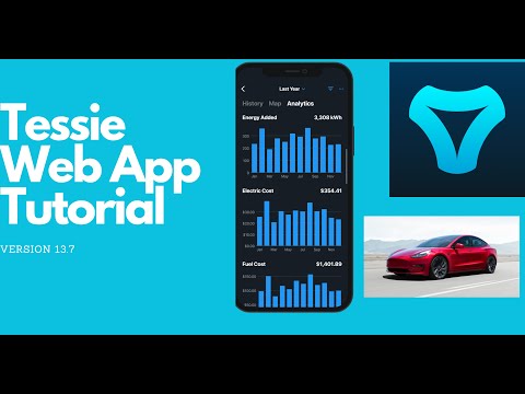 Tessie| Tesla Web Companion App Tutorial| 2024| Version 13.7