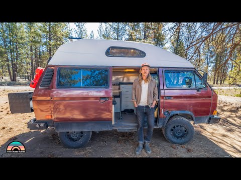 Ruby Is a 1990 Volkswagen Vanagon Transformed Into a Mobile Home by a ...