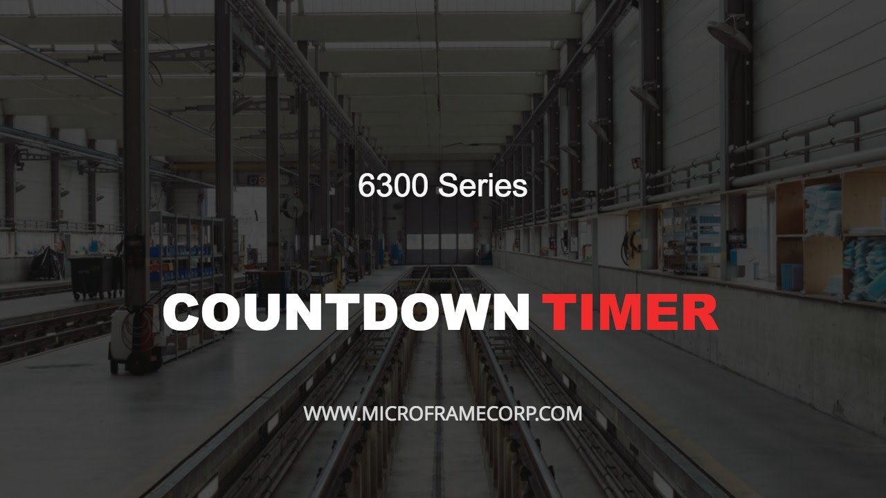 Which Microframe Digital Countdown Timer is right for you?  How does it work?