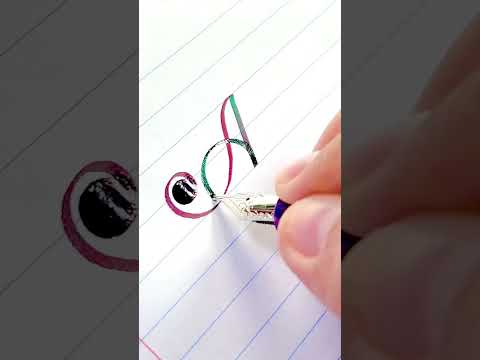 A #calligraphy #cursive #cursivewriting #penmanship