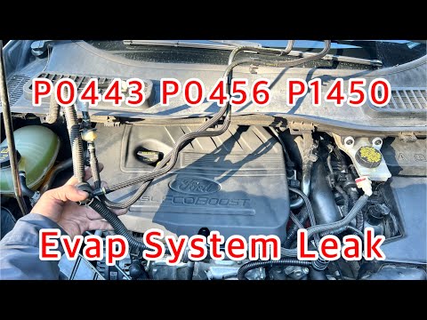 Ford Escape Purge Valve Replace Codes P0443 / P0456 / P1450 - Easy Fix MUST WATCH