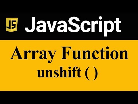 Learn unshift Method in JavaScript Hindi - Mind Luster