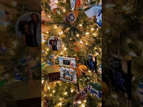 JD Shelburne’s 2024 Fan Ornament Christmas tree