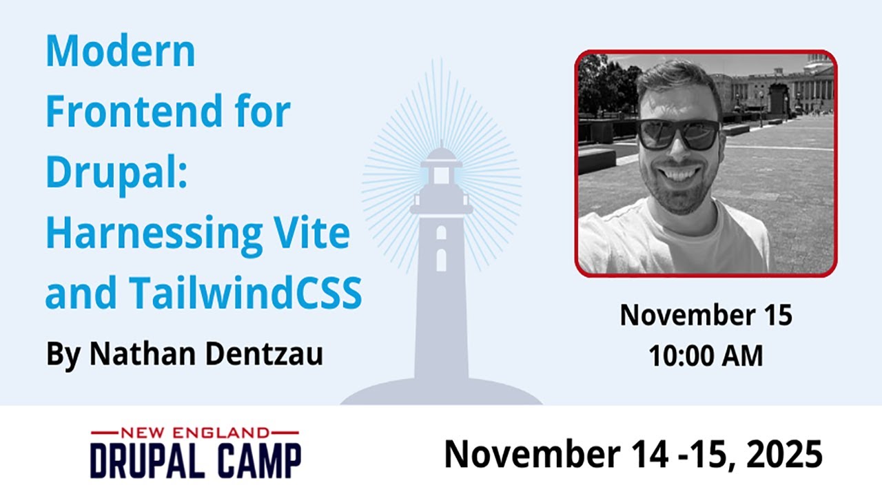Modern Frontend for Drupal: Harnessing Vite and TailwindCSS