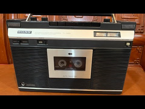 Casette Sony TC-3400-(đã bán)-