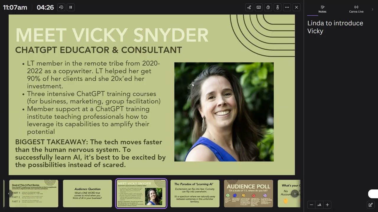 AI Masterclass Part 1