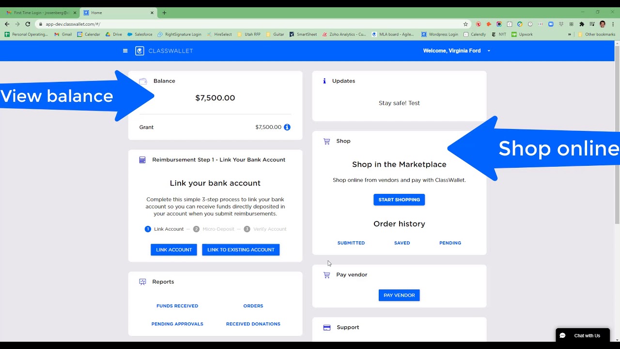 Arizona ESA Getting Started on ClassWallet