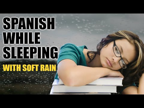 Unlock Fluency in Spanish While You Sleep! Secret Trick Revealed with Relaxing Rain Sound