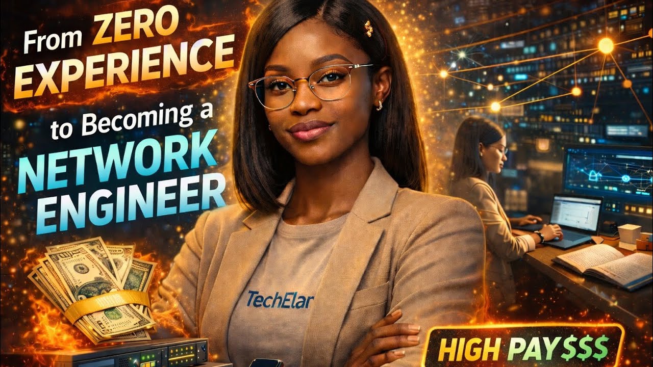 No Tech Background? This Is How I Became a Network Engineer From Zero.