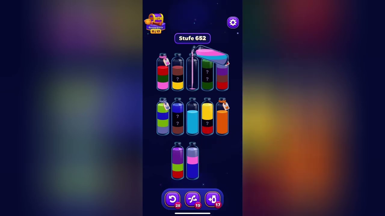 Magic Sort Level 652 Solution Walkthrough 