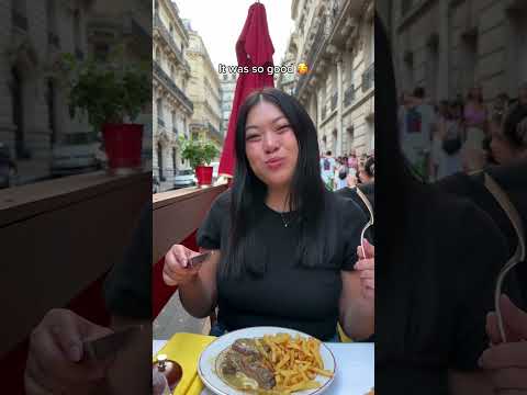 Is this steak frites in Paris worth it? 🥩🍟