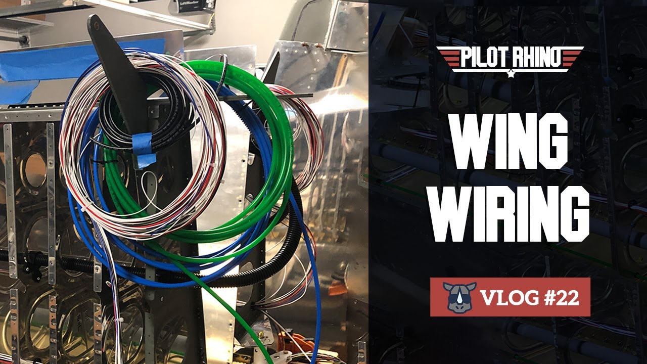 Aviation: Vans RV Aircraft - RV10 Build 22 - Wing Wiring Harness