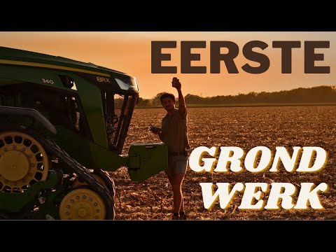 EERSTE GRONDWERK MET DIE JOHN DEERE 8RX & LEMKEN RUBIN 12 - BOER AMERIKA EP6