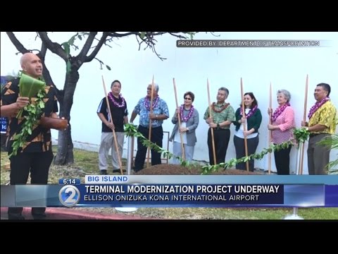 Ground broken on $75 million modernization project at Kona airport