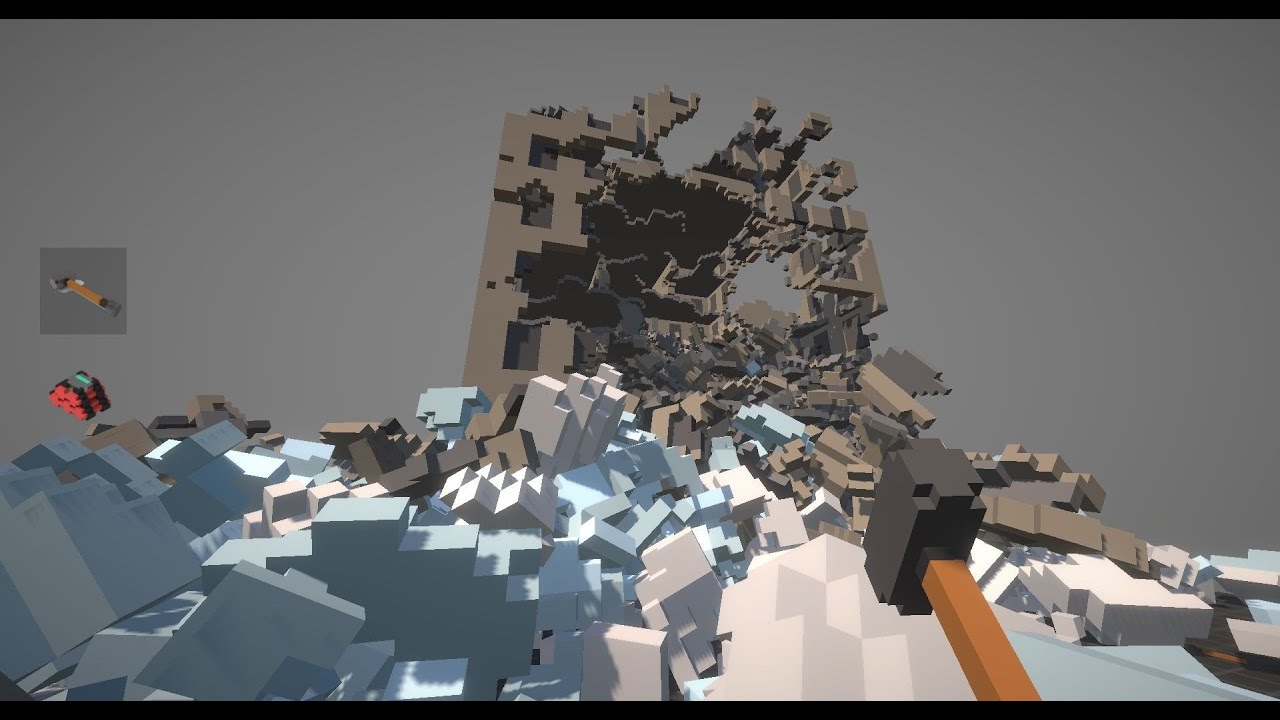 Voxel Destruction Trailer 2 | Atan games