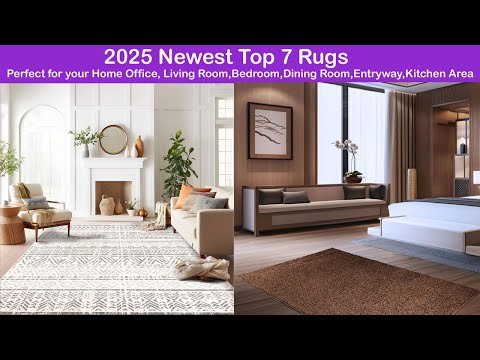 2025 Top 7 Rugs Perfect for your Home Office, Living Room,Bedroom,Dining Room,Entryway,Kitchen Area