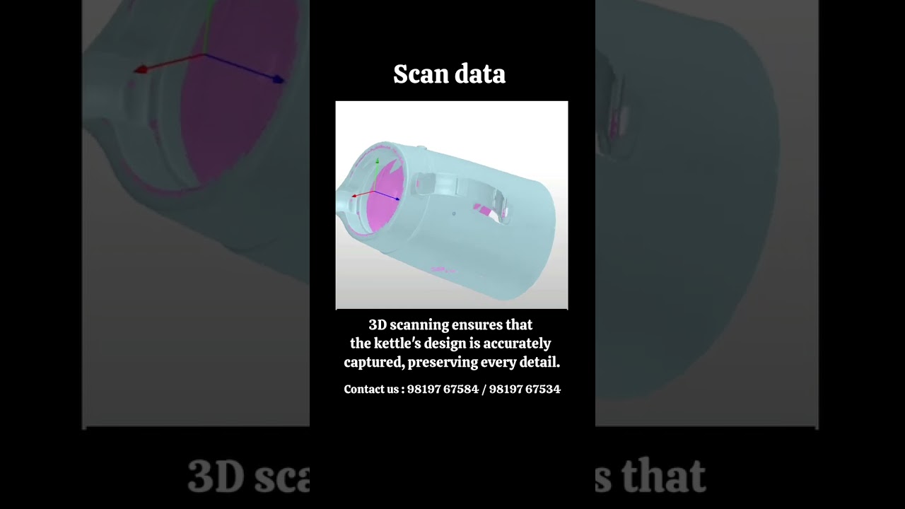 SOLID VISION-THE REVERSE ENGINEERINF STUDIO #3dscanning #3dscanner #redesign #reverseengineering